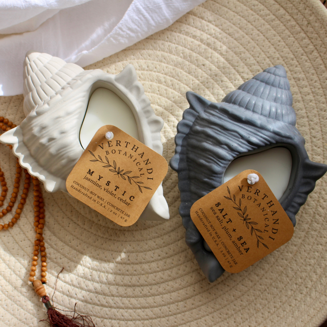 MYSTIC SHELL CANDLE – Verthandi Botanical