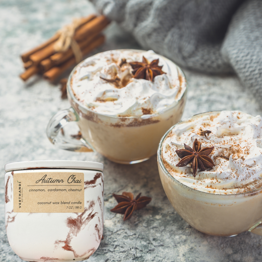 AUTUMN CHAI CANDLE – Verthandi Botanical
